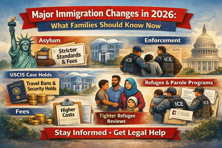 Major Immigration Changes In 2026 What Families Should Know Now